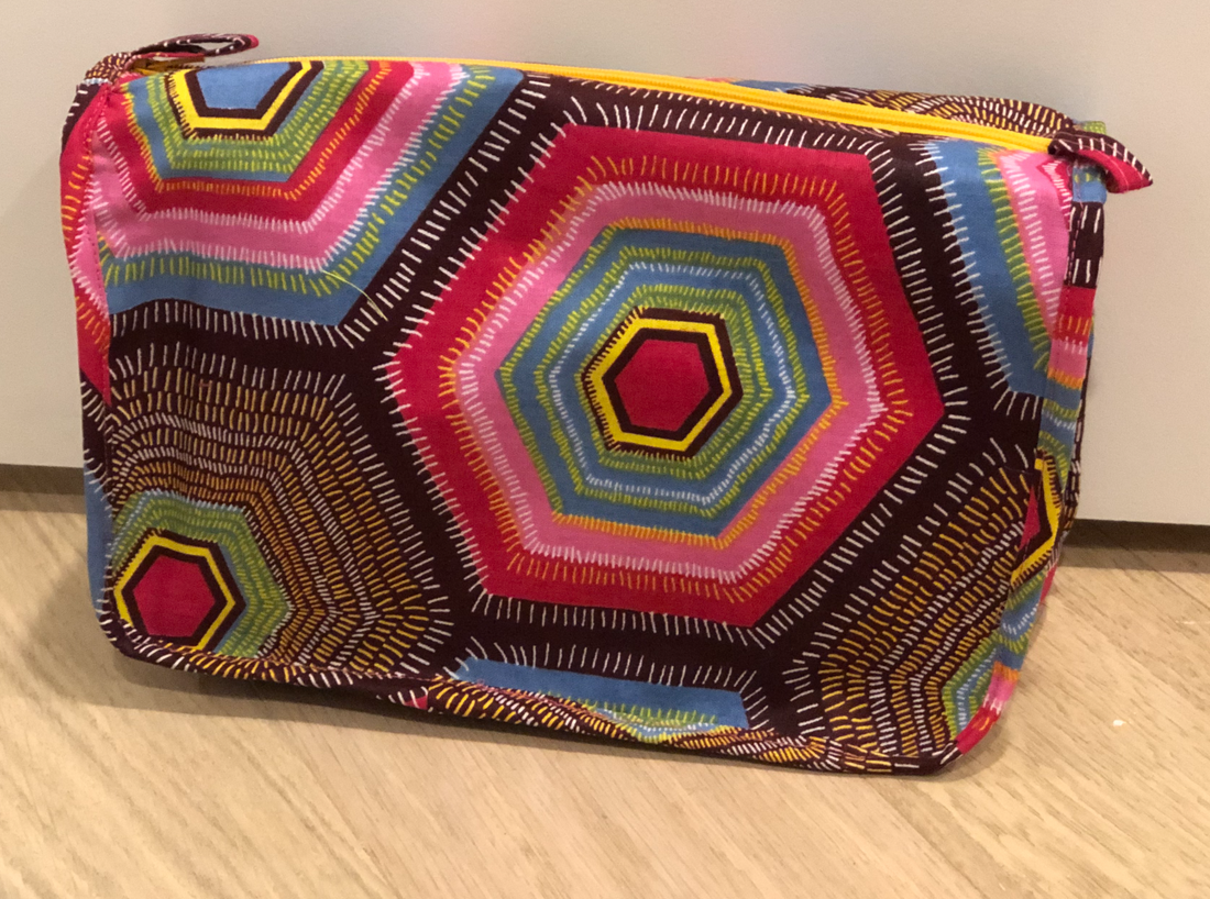 Large Chitenge Make-Up Bags – dumelacrafts